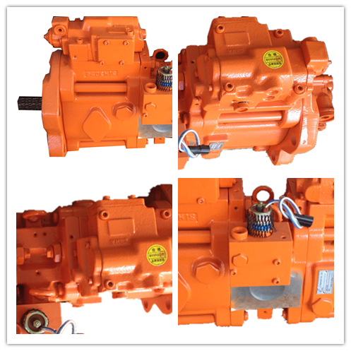 ZX210-3 K3V112DT Excavator Main Pump / Electronic Injection Hydraulic ...