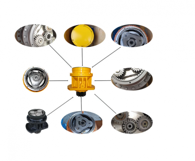 Hydraulic Rotary Excavator EX75UR Swing Gearbox swing reduction gear