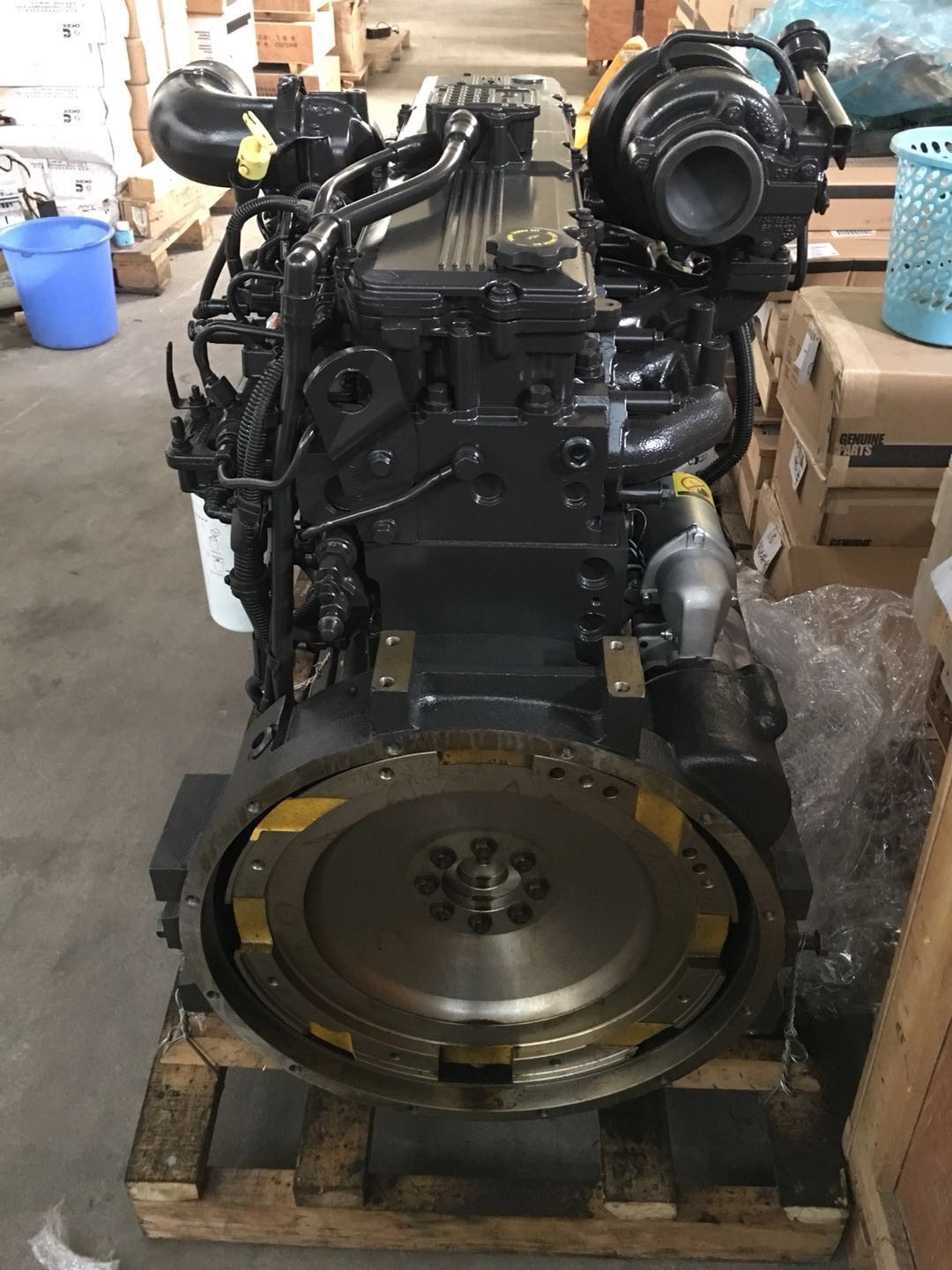 Belparts Excavator Diesel Engine PC300LC-8 SAA6D114E-3 Rebuilt Engine ...
